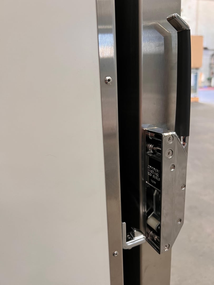 How to adjust a lever latch door